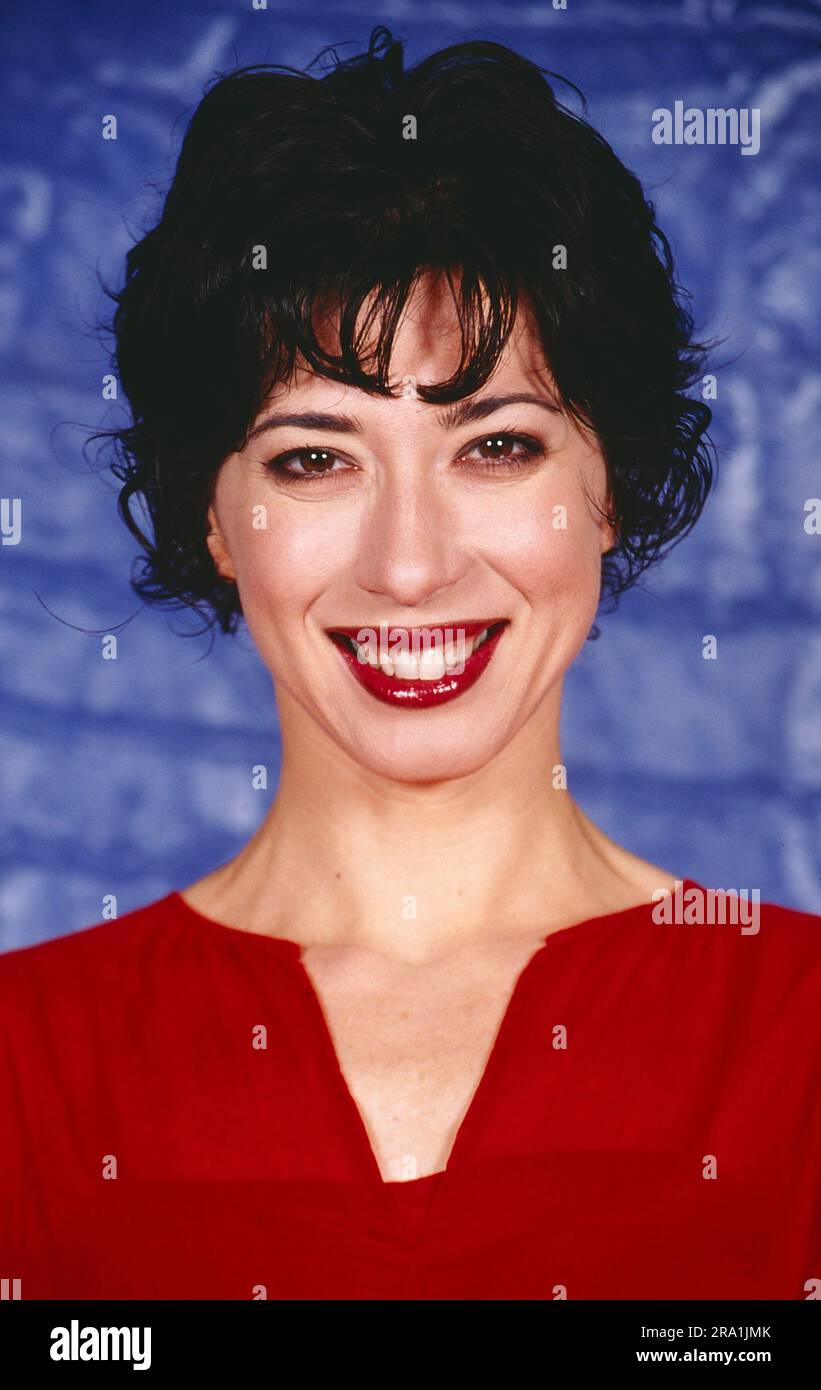 Veronica Pivetti, italienische Schauspielerin, Portrait circa 1997 ...