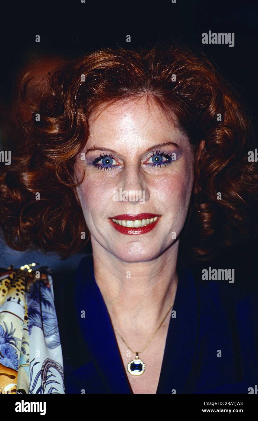 Penny McLean, Sängerin und Autorin aus Österreich, Portrait, circa 1993 ...