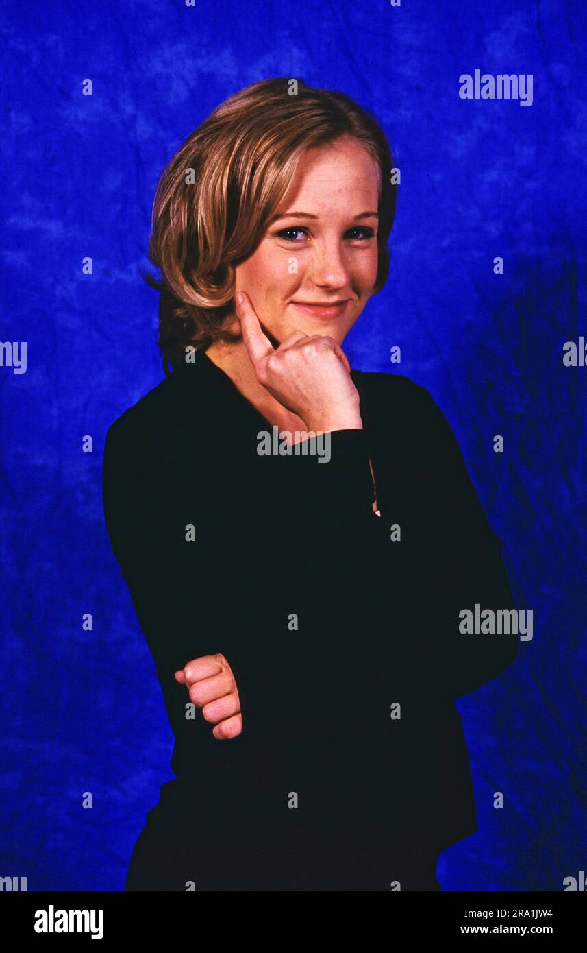 Liv Tullia, deutsche Schauspielerin, Portrait, Deutschland, circa 1998 ...