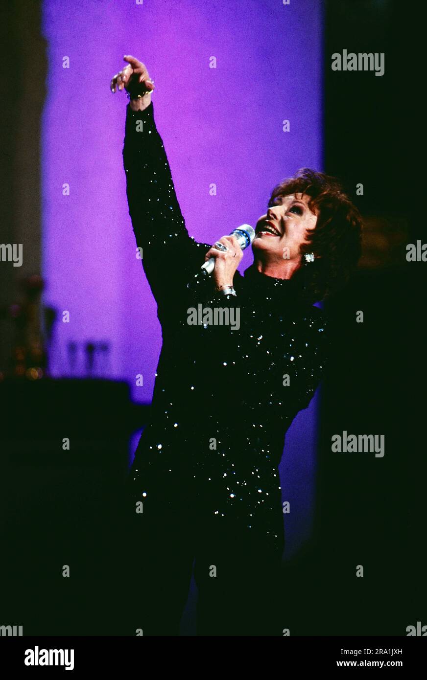 Showstar Caterina Valente, italienisch-französische Sängerin ...