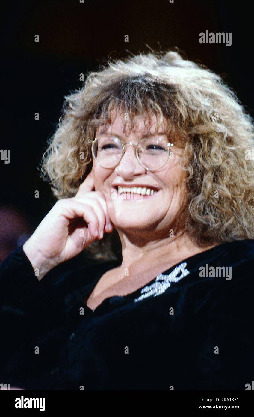 Alice Schwarzer, deutsche Journalistin, bekannte Feministin ...