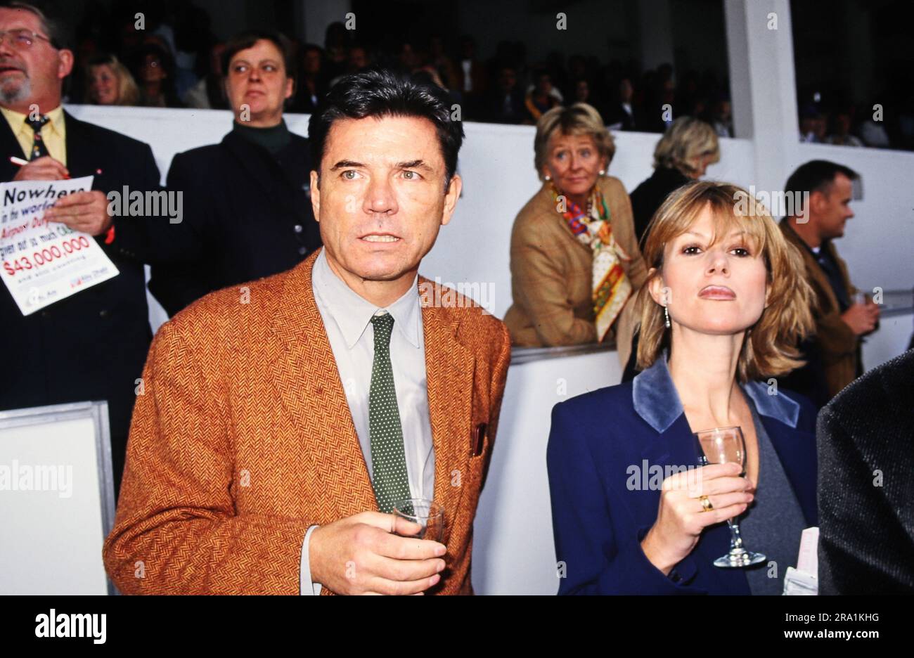 Friedrich Freiherr von Stumm mit Ehefrau Greta, Deutschland um 1991 ...