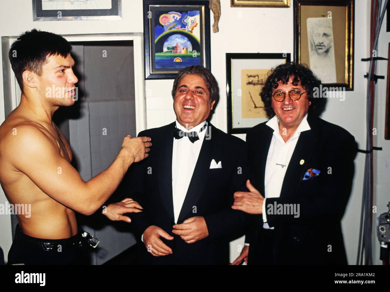 Dariusz Michalczewski, Chuck Talhami und Herr Bruni, Deutschland um ...