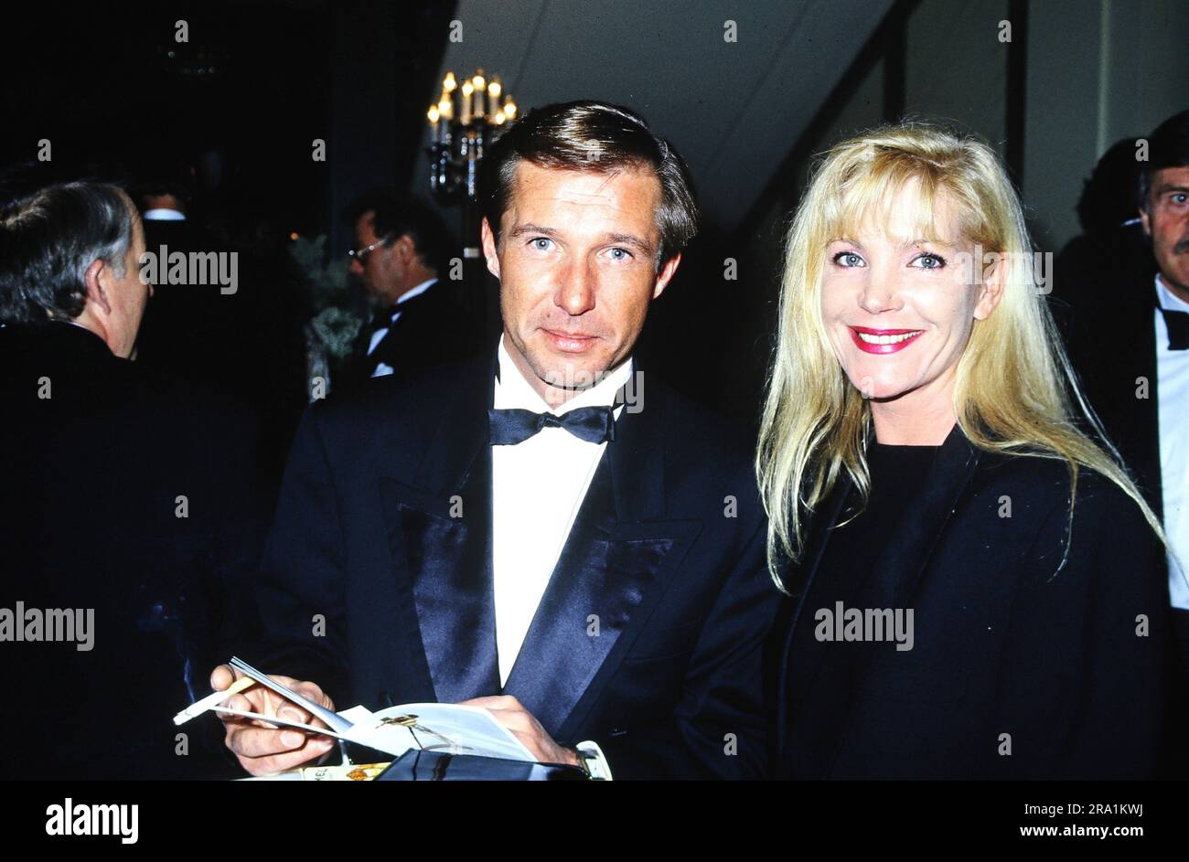Michael Lesch, deutscher Schauspieler, mit Ehefrau Christina Keiler ...