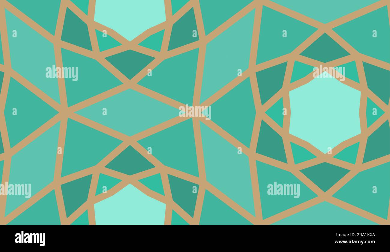 Arabic seamless girih pattern with classic islamic culture ornament ...