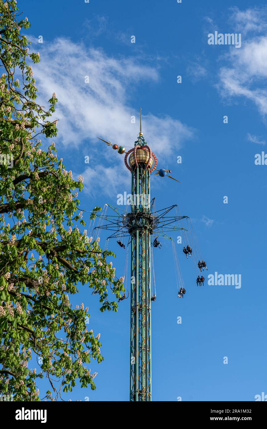 Star flyer ride tivoli gardens hi-res stock photography and images - Alamy