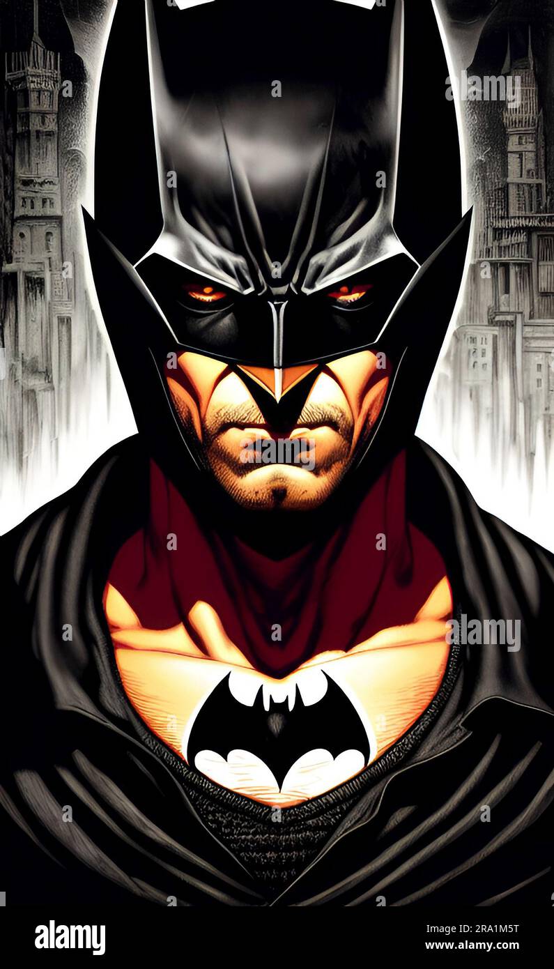 Batman comic art hi-res stock photography and images - Alamy