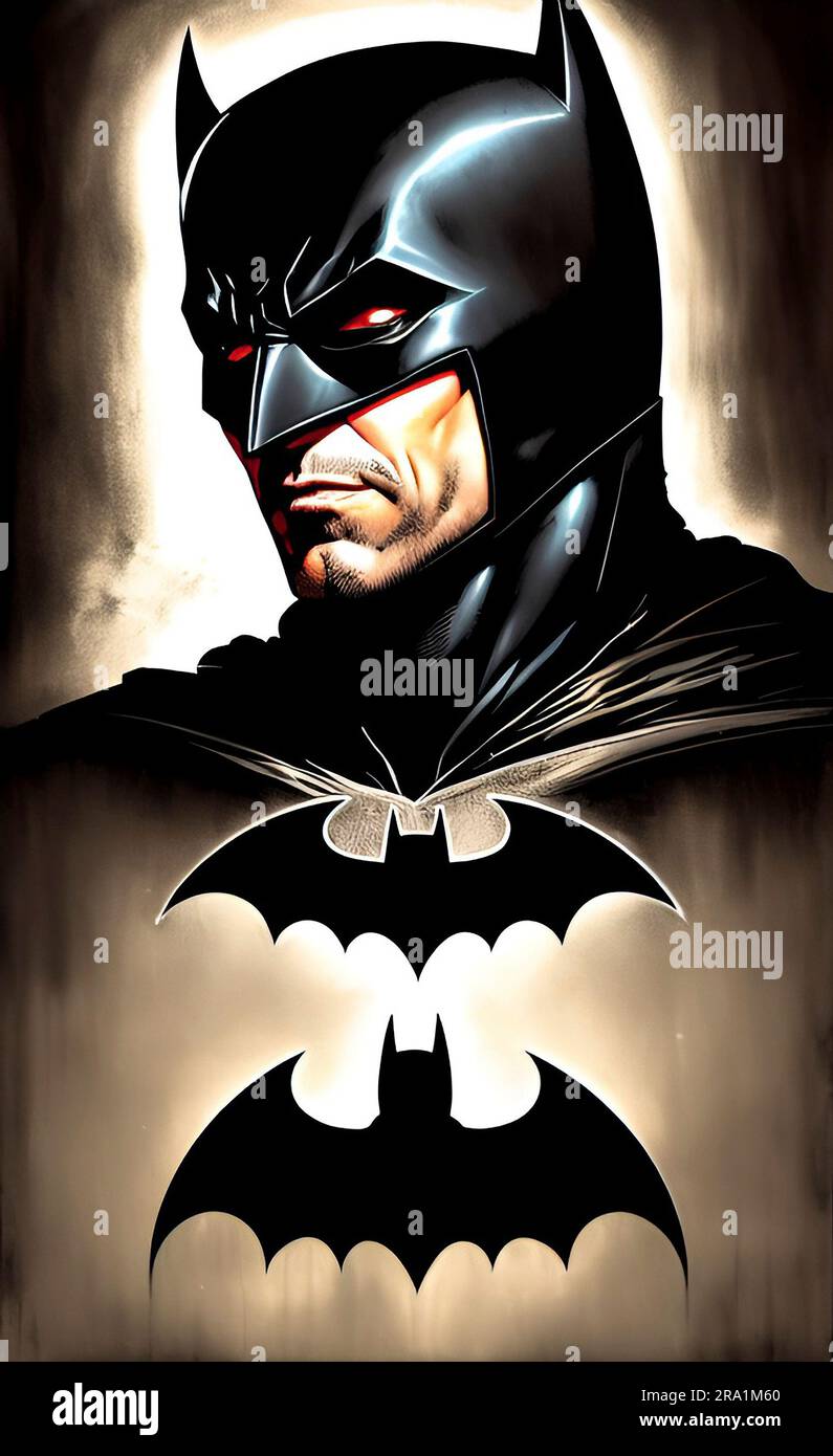 Batman illustration hi-res stock photography and images - Alamy