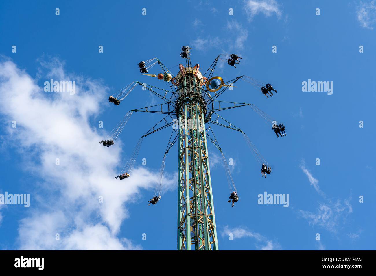 Star flyer ride tivoli gardens hi-res stock photography and images - Alamy