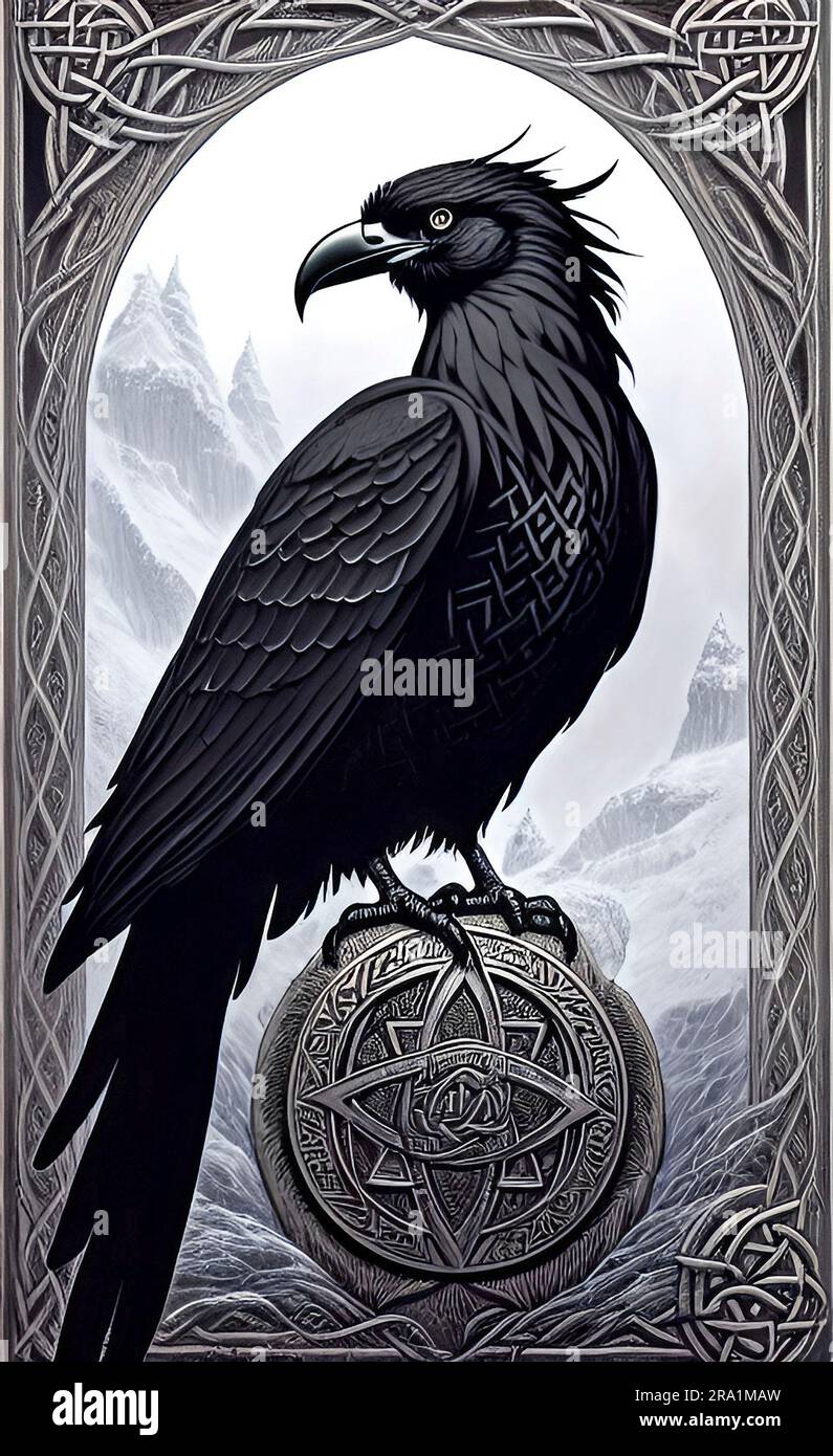 Hugin And Munin Wallpaper