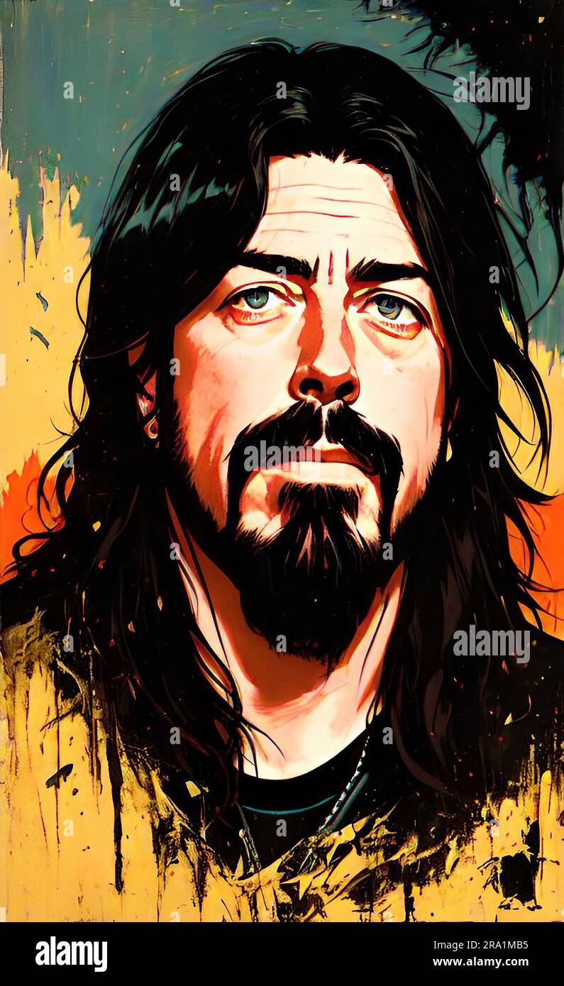 Dave grohl art hi-res stock photography and images - Alamy