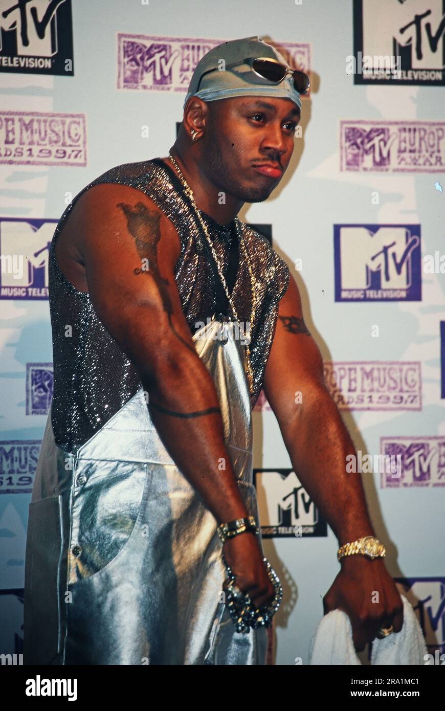 LL Cool J, amerikaniischer Rapper, bei den MTV Music Awards in ...