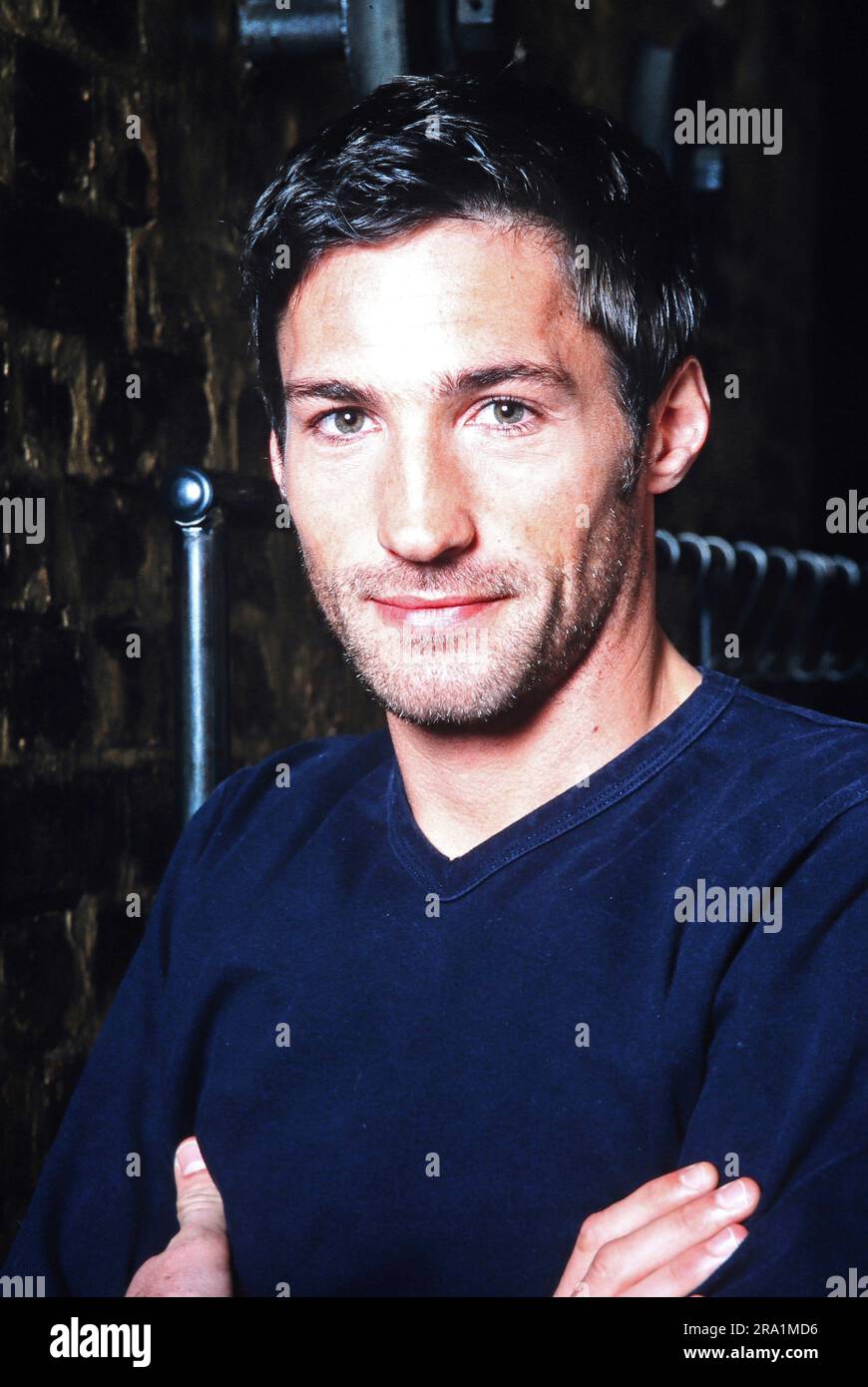 Benjamin Sadler, deutscher Schauspieler, Portrait circa 1998 Stock ...