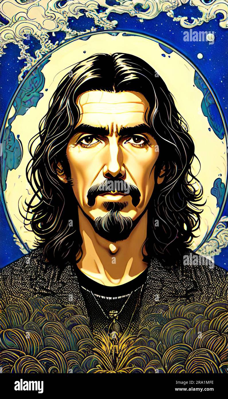 George harrison artwork hi-res stock photography and images - Alamy