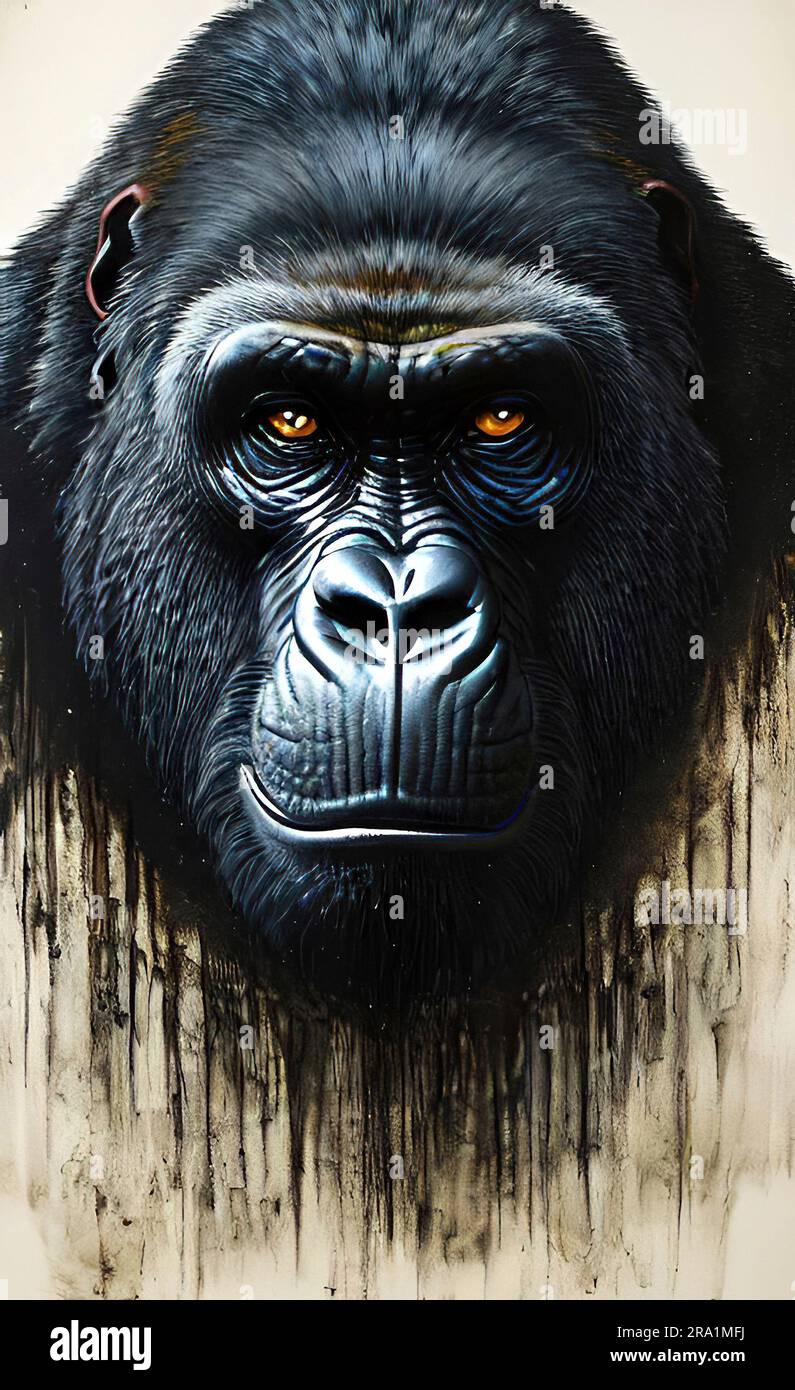 Silverback Gorilla Sketch