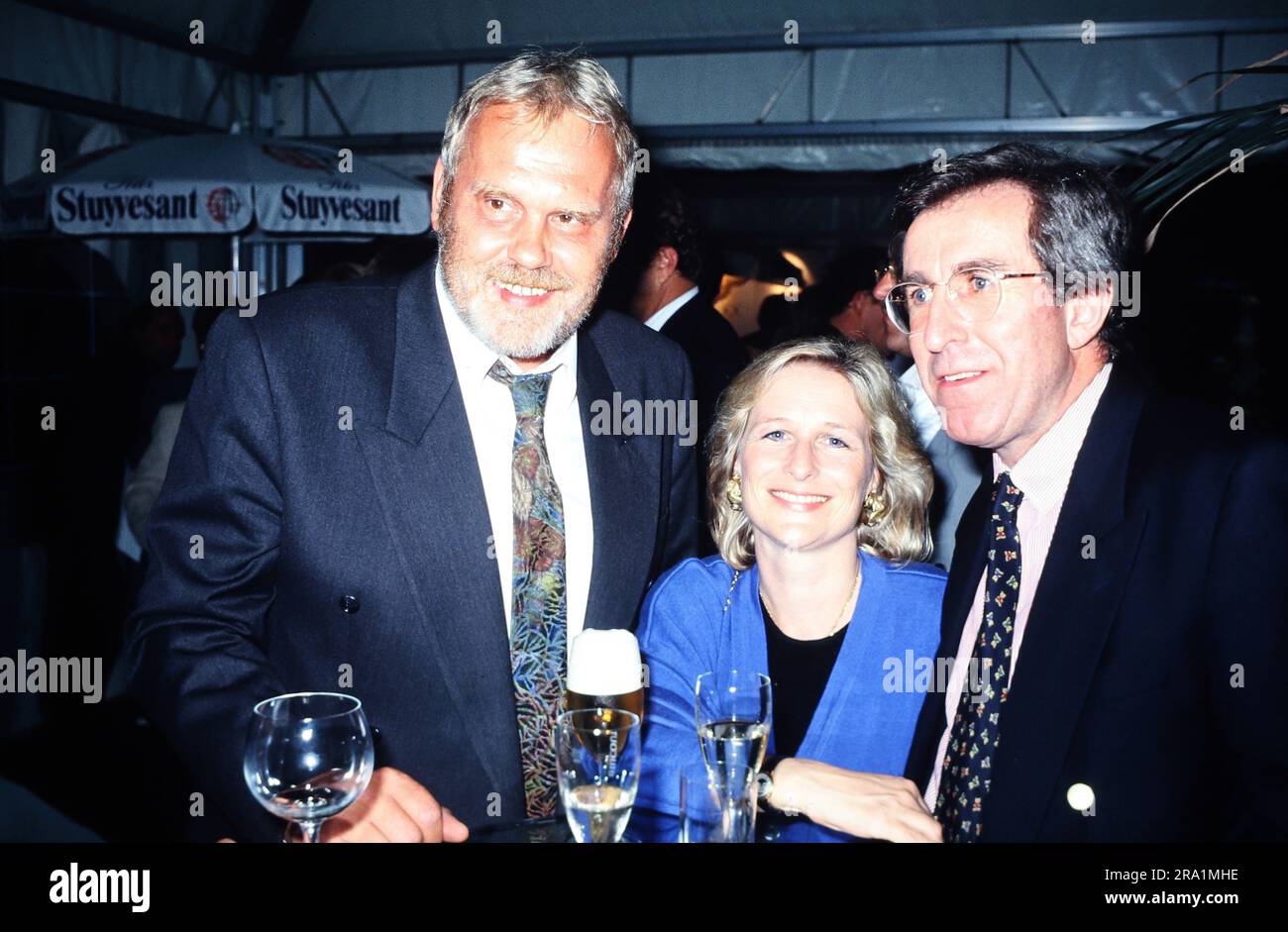 Opernsänger Gunther Emmerlich, ZDF Moderatorin Martina Ruperti und ...
