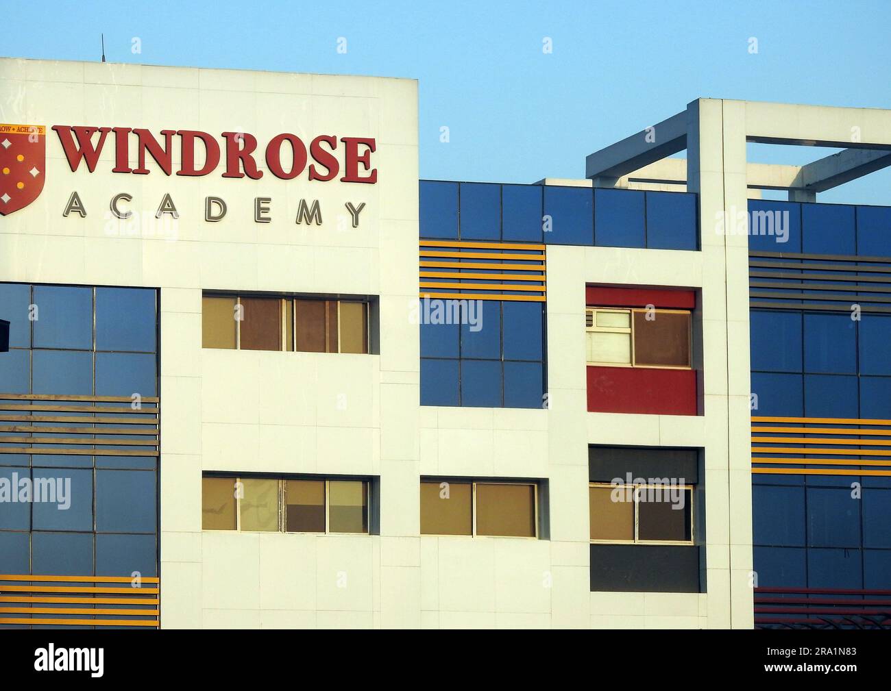 Cairo, Egypt, June 26 2023: Windrose Academy Egypt campus, British ...