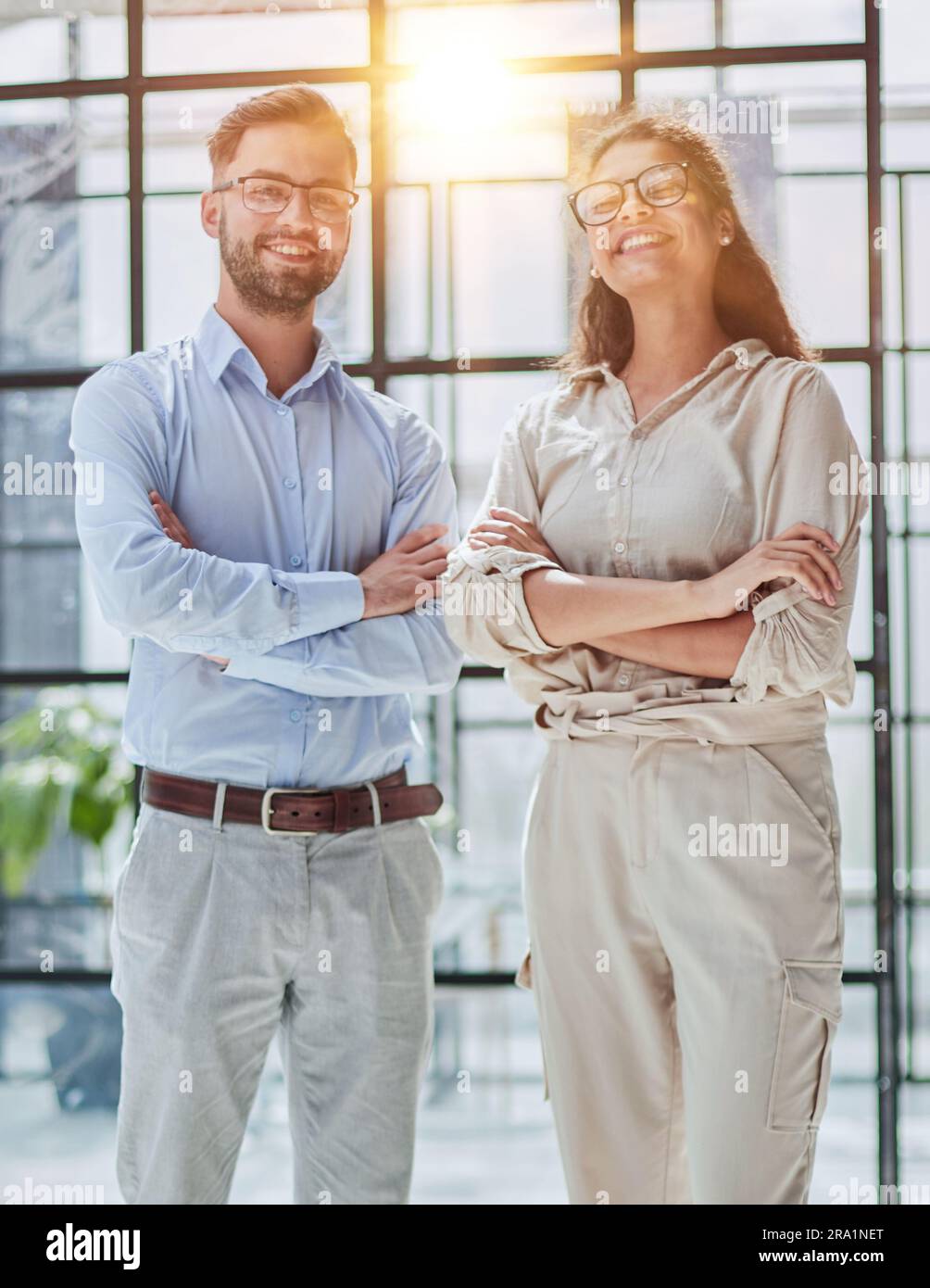 Business Colleagues Having Meeting Together At Office Stock Photo - Alamy