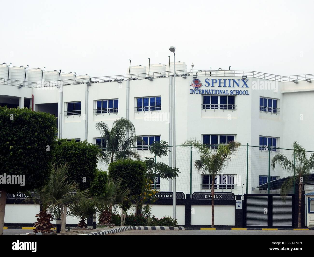 Cairo, Egypt, June 6 2023: Sphinx International School SIS located in ...
