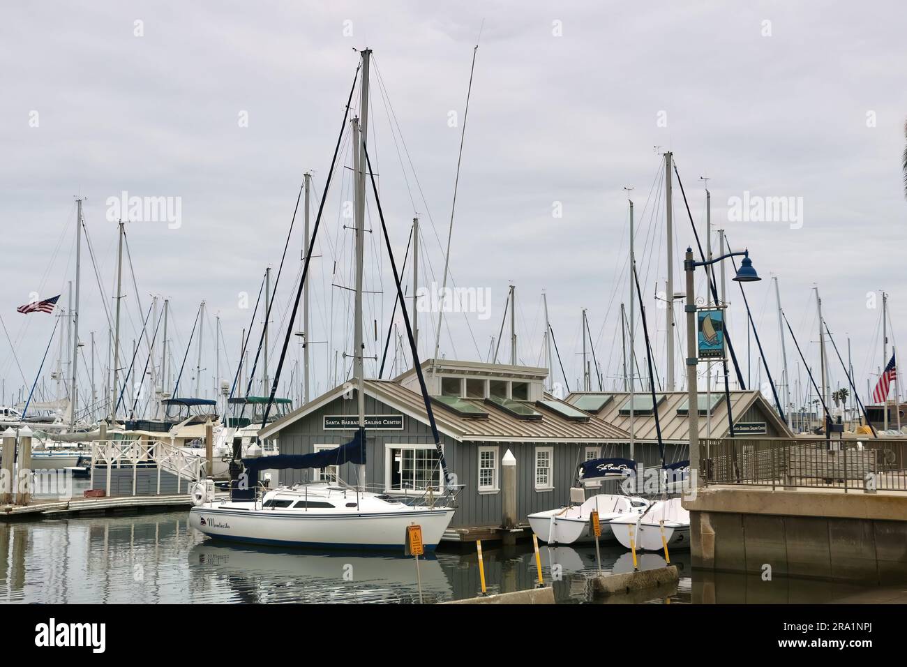 Santa barbara sailing center hi-res stock photography and images - Alamy