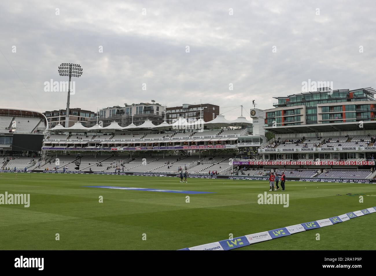 A general view of Lords during the LV= Insurance Ashes Test Series ...