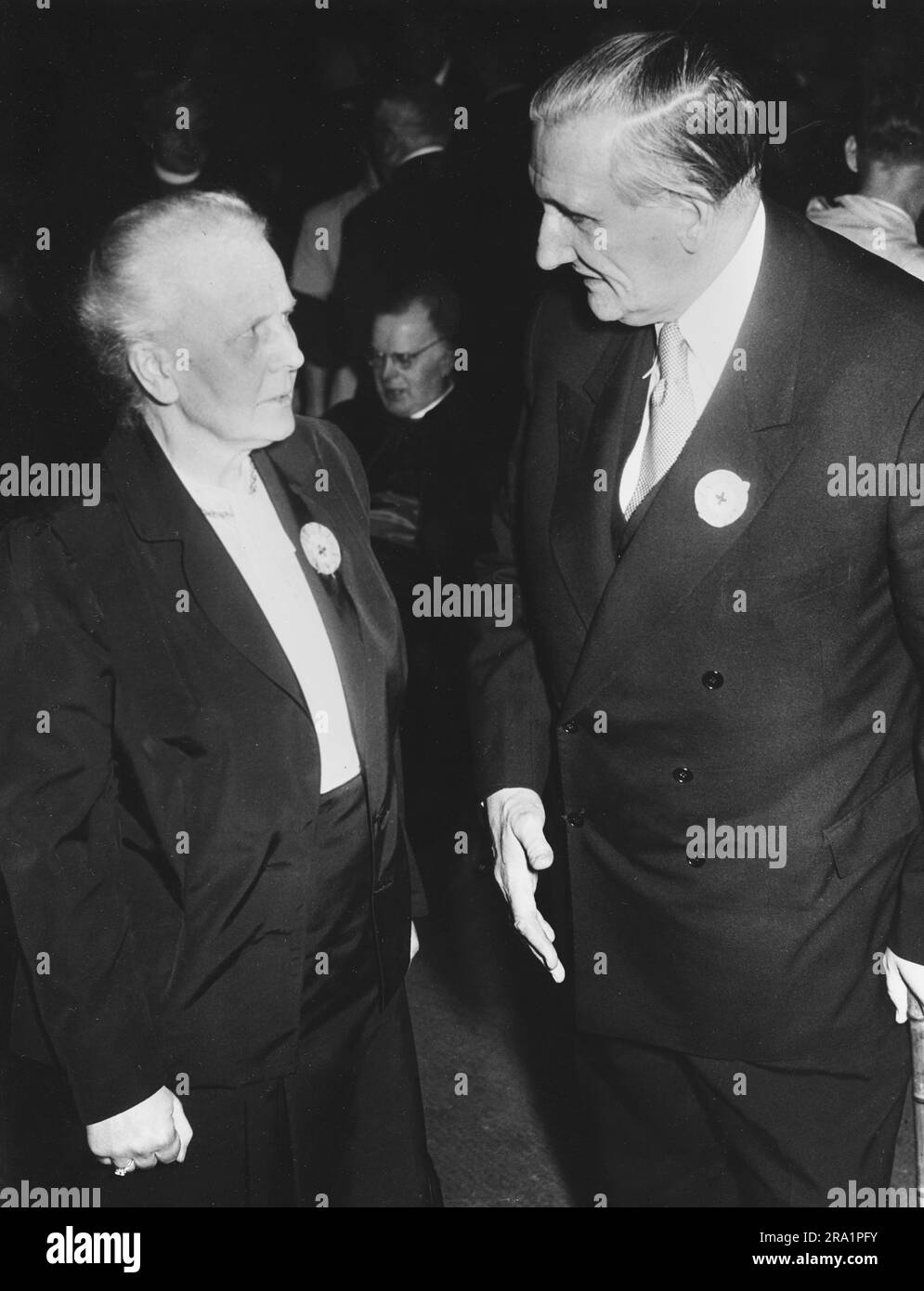 Original-Bildunterschrift: Feierliche Eröffnung des Katholikentages in ...