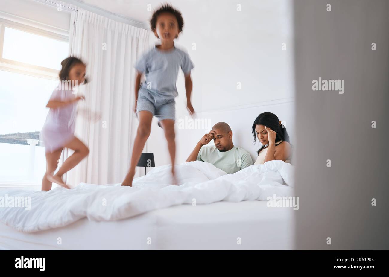 Naughty children and mother hi-res stock photography and images - Alamy