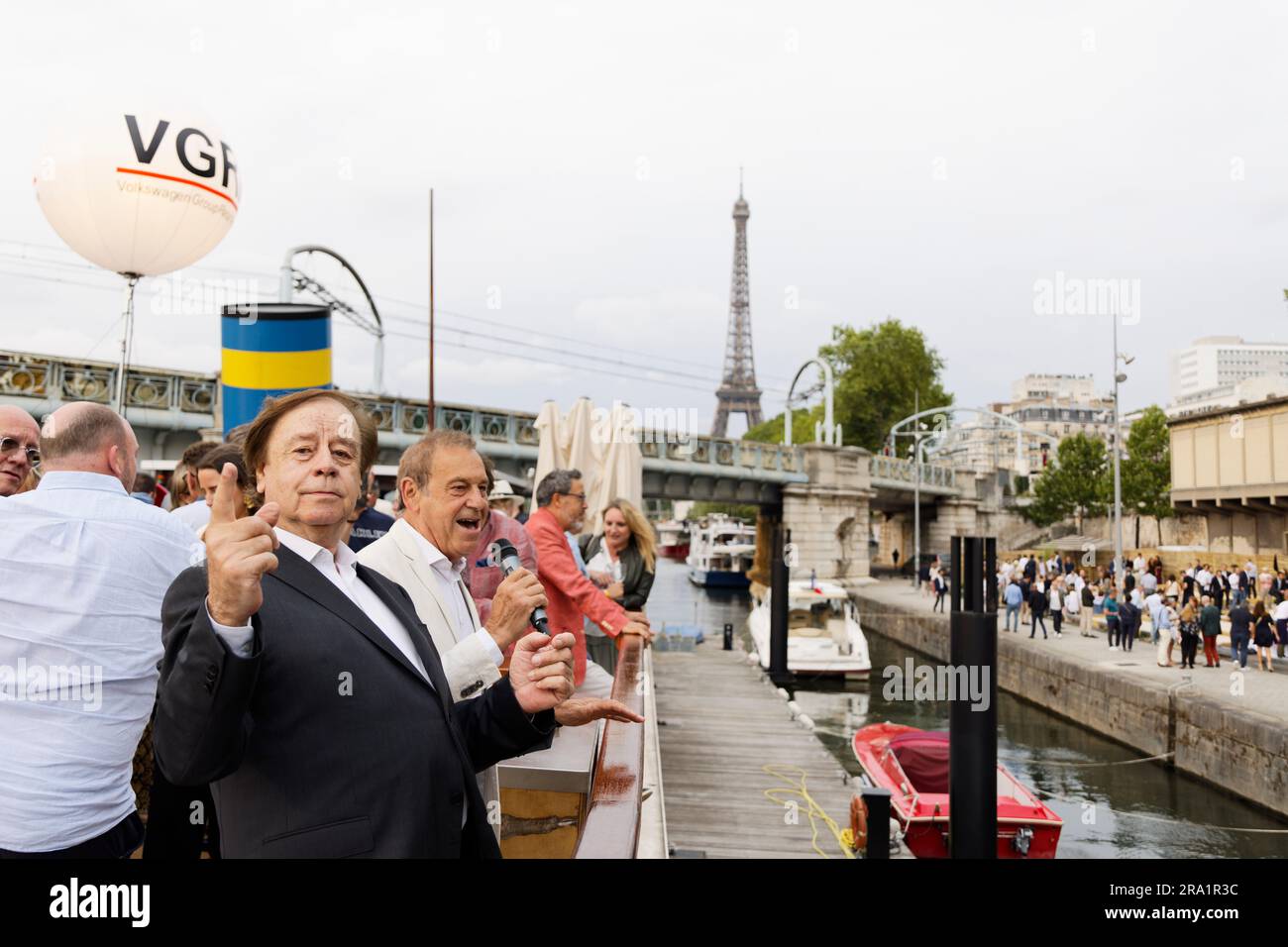 Paris, France. 29th June, 2023. Daniel Lauclair and Jean-Jacques de ...