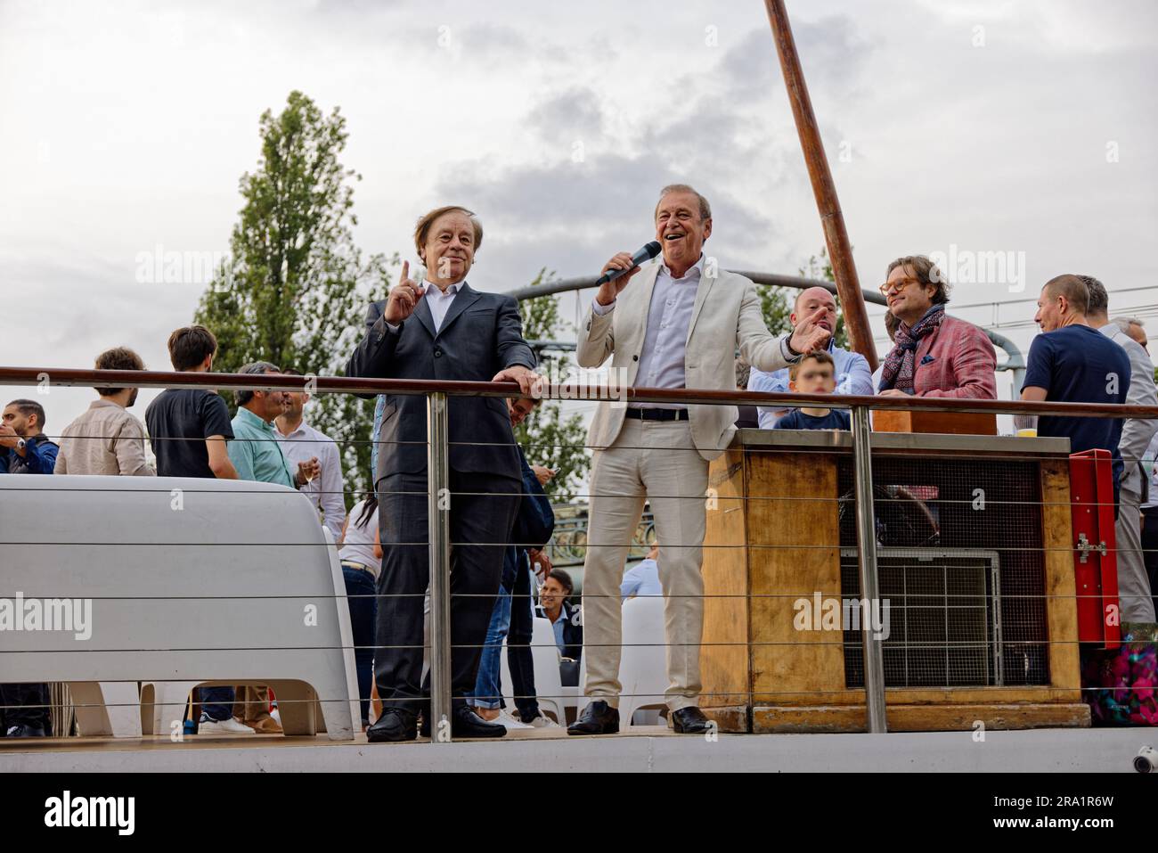 Paris, France. 29th June, 2023. Daniel Lauclair and Jean-Jacques de ...