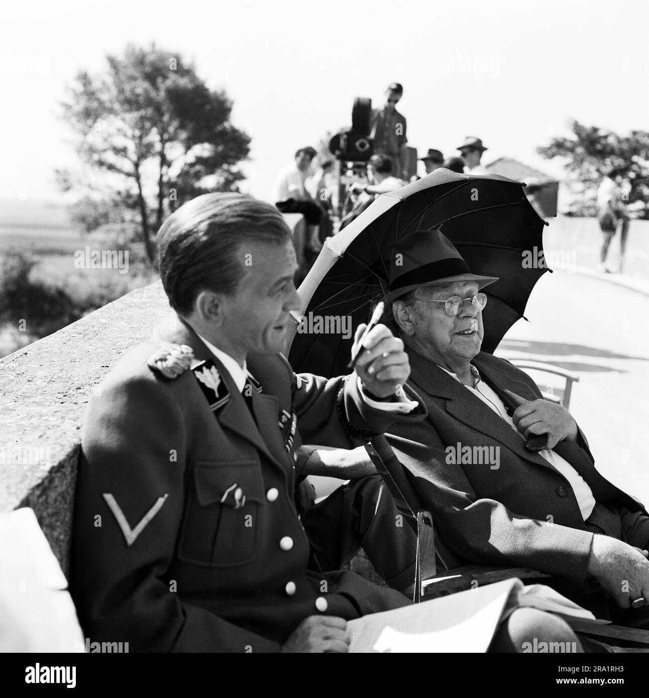 Nachts wenn der Teufel kam, Spielfilm, Deutschland 1957, Regie: Robert Siodmak, Darsteller ...