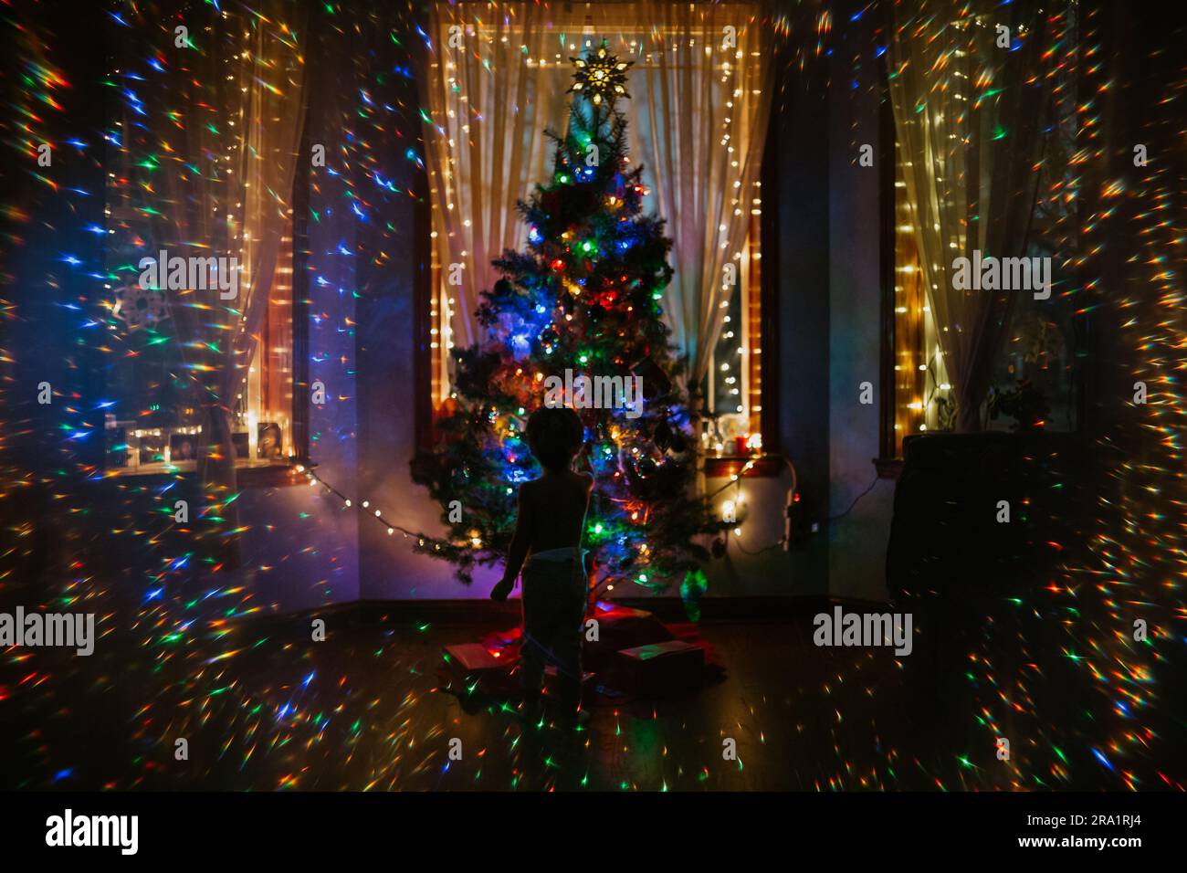 Magical christmas tree hi-res stock photography and images - Alamy