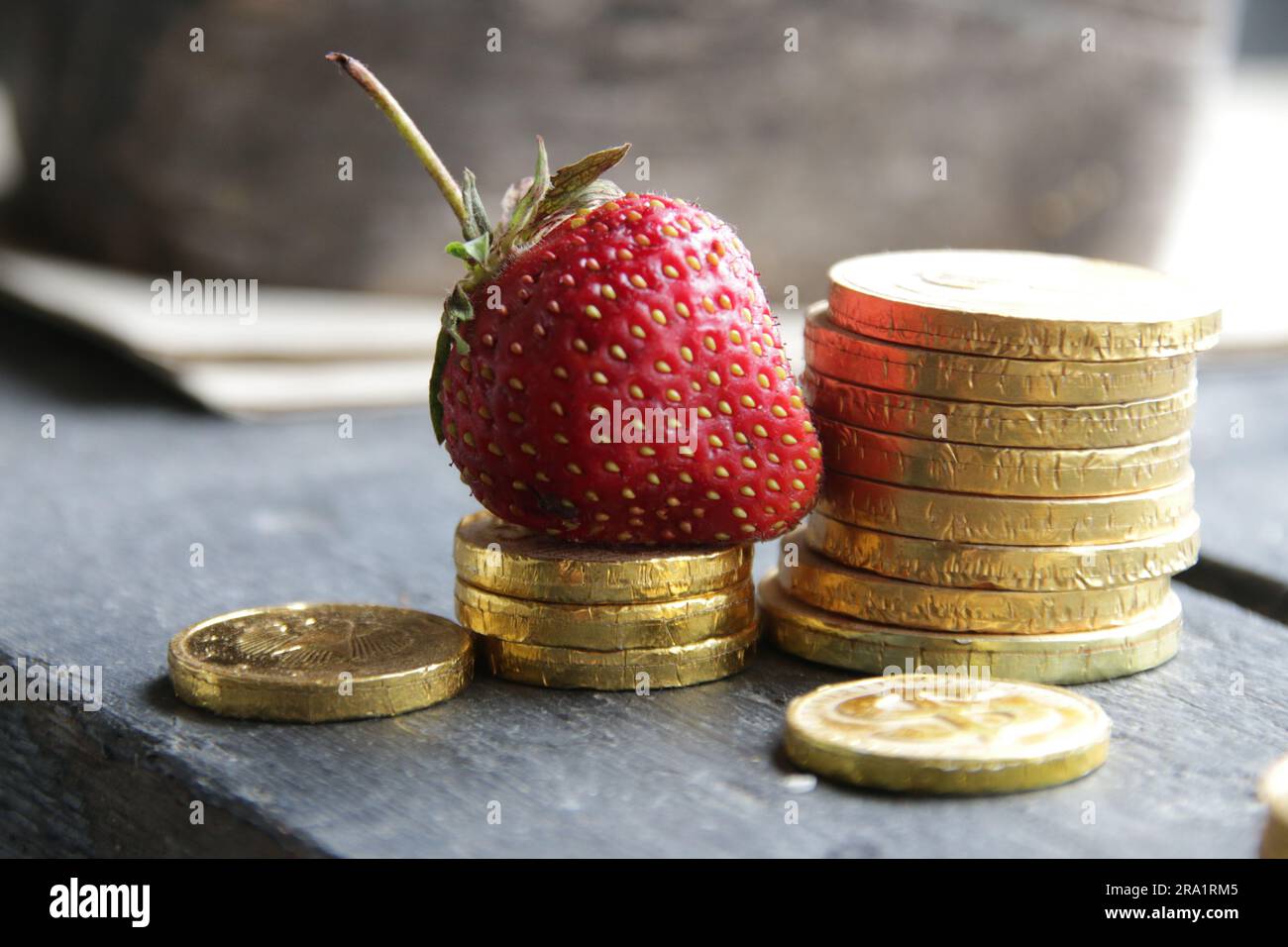 The concept of a successful business. Increase in income, salary Stock ...