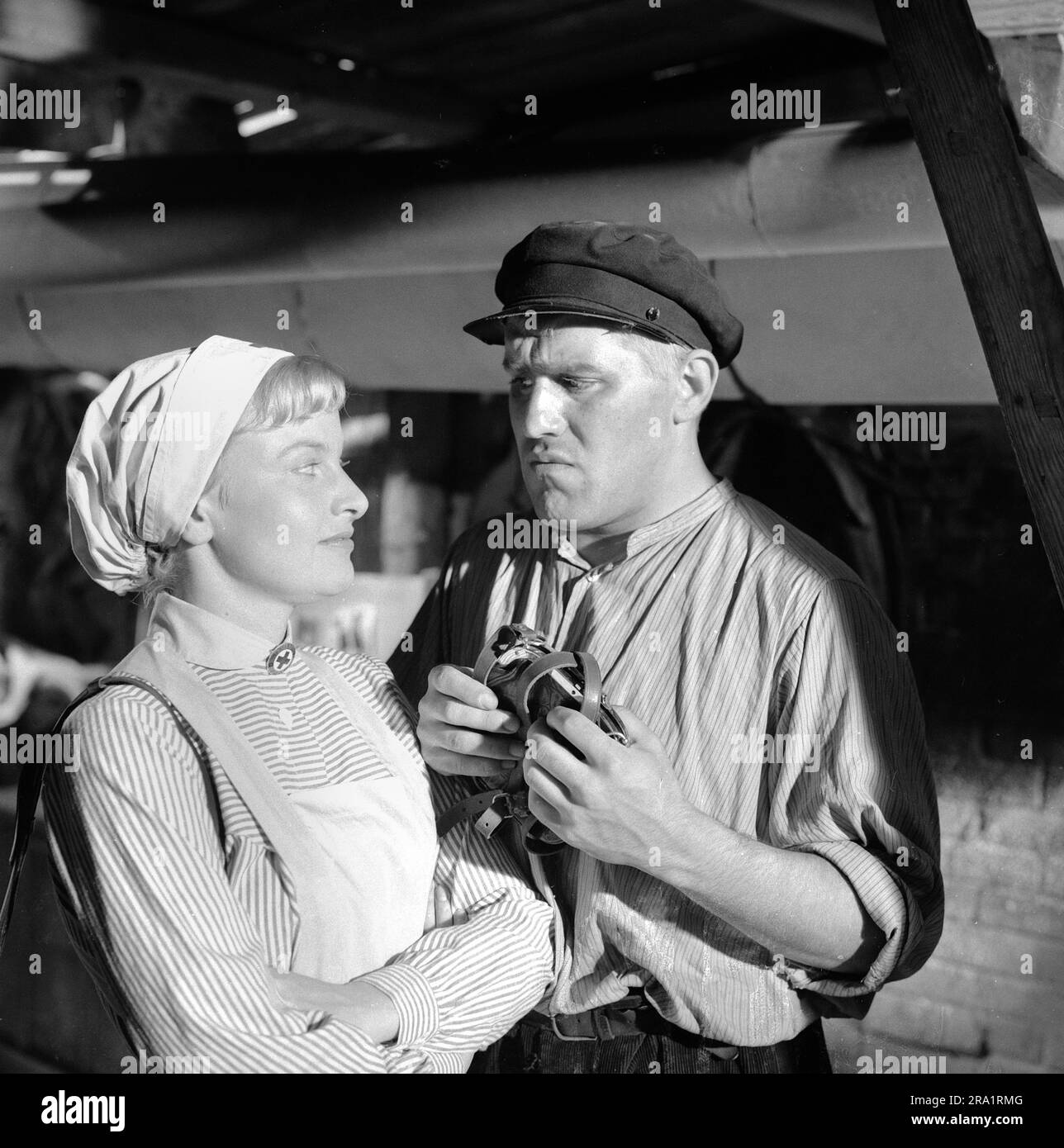 Nachts wenn der Teufel kam, Spielfilm, Deutschland 1957, Regie: Robert Siodmak, Darsteller ...