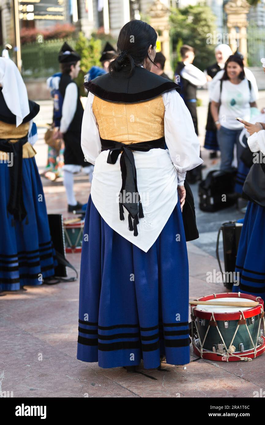 Royal bagpipe band from the city of Oviedo, northern Spain. There are ...