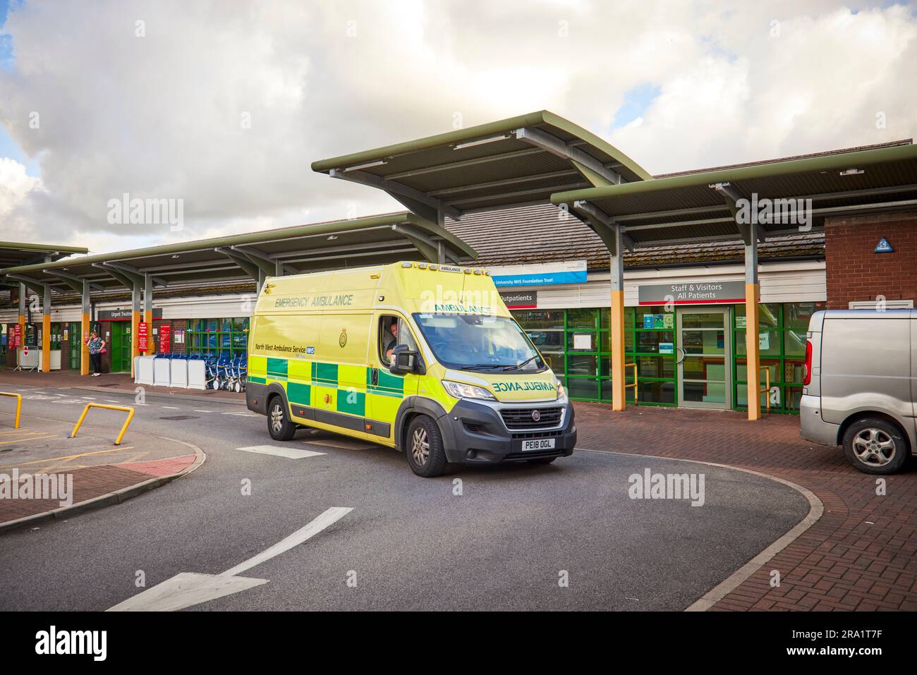 Trafford General NHS hospital the birth place of the NHS Stock Photo ...