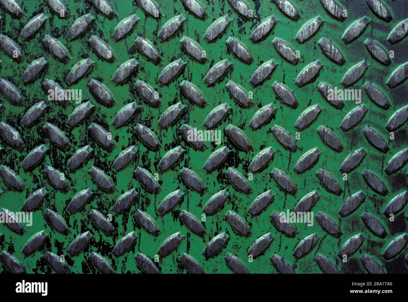Detail of steel walkway plate Stock Photo - Alamy