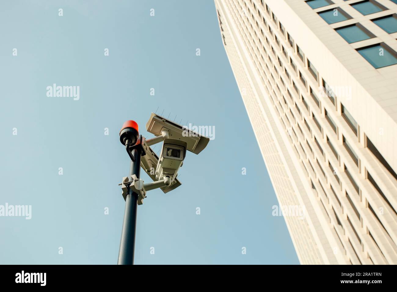 Security camera tower hi-res stock photography and images - Alamy