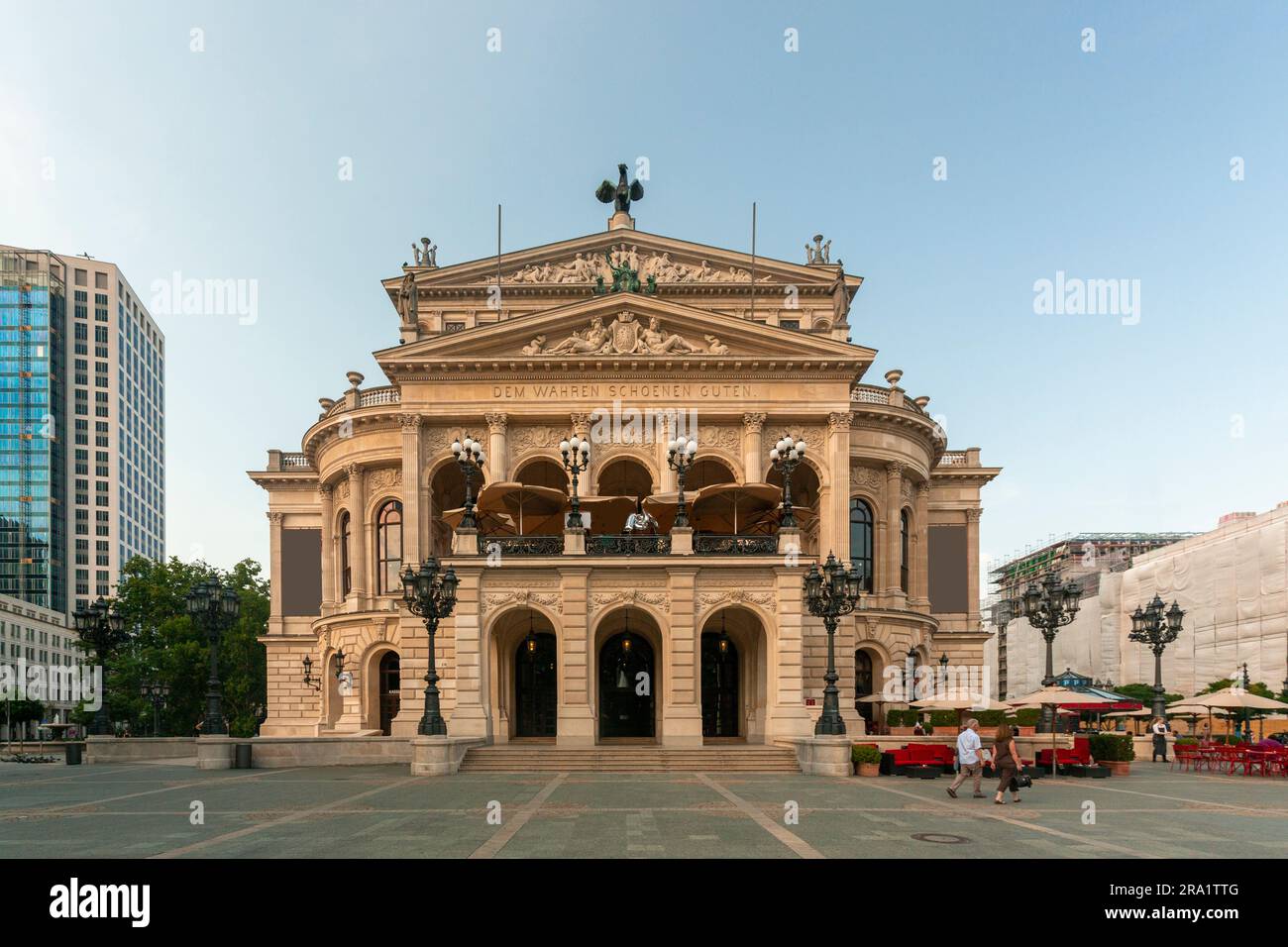 Facade historic landmark old old opera opera house sightseeing hi-res ...