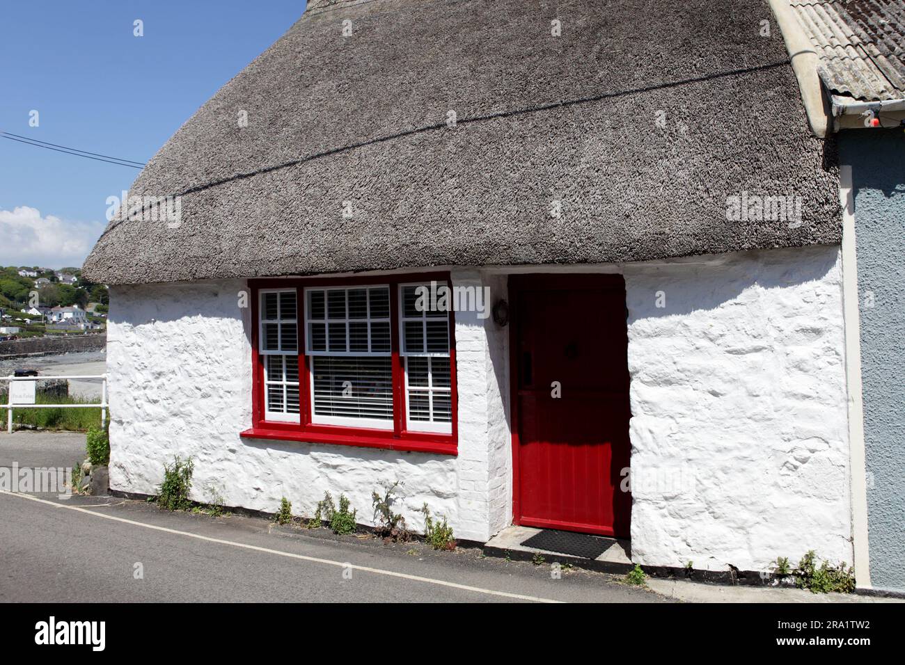 Viewed here is the quintessential Cornish Cottage and quietly located ...