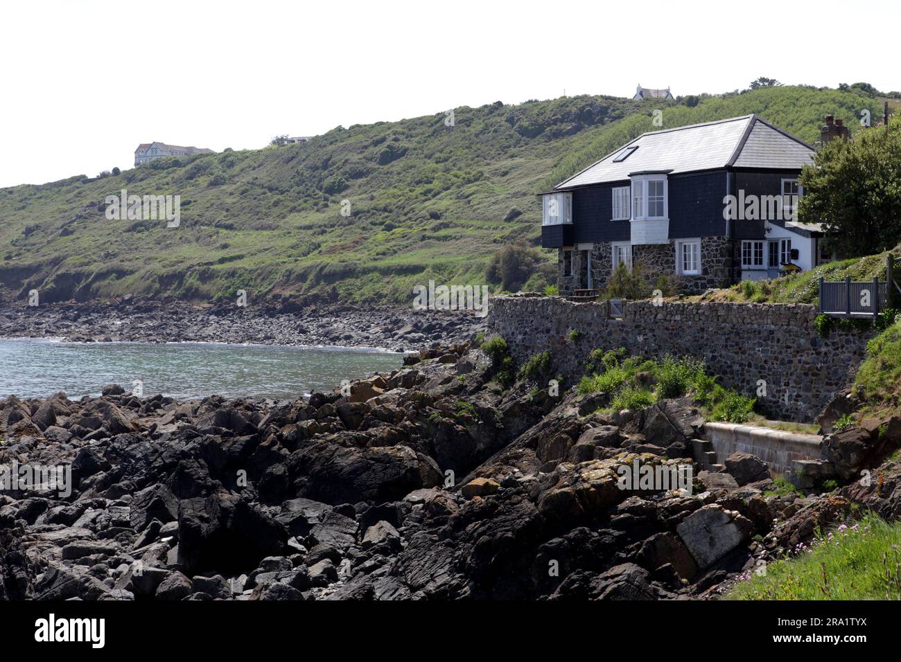 Viewed here is the quintessential Cornish Cottage and quietly located ...