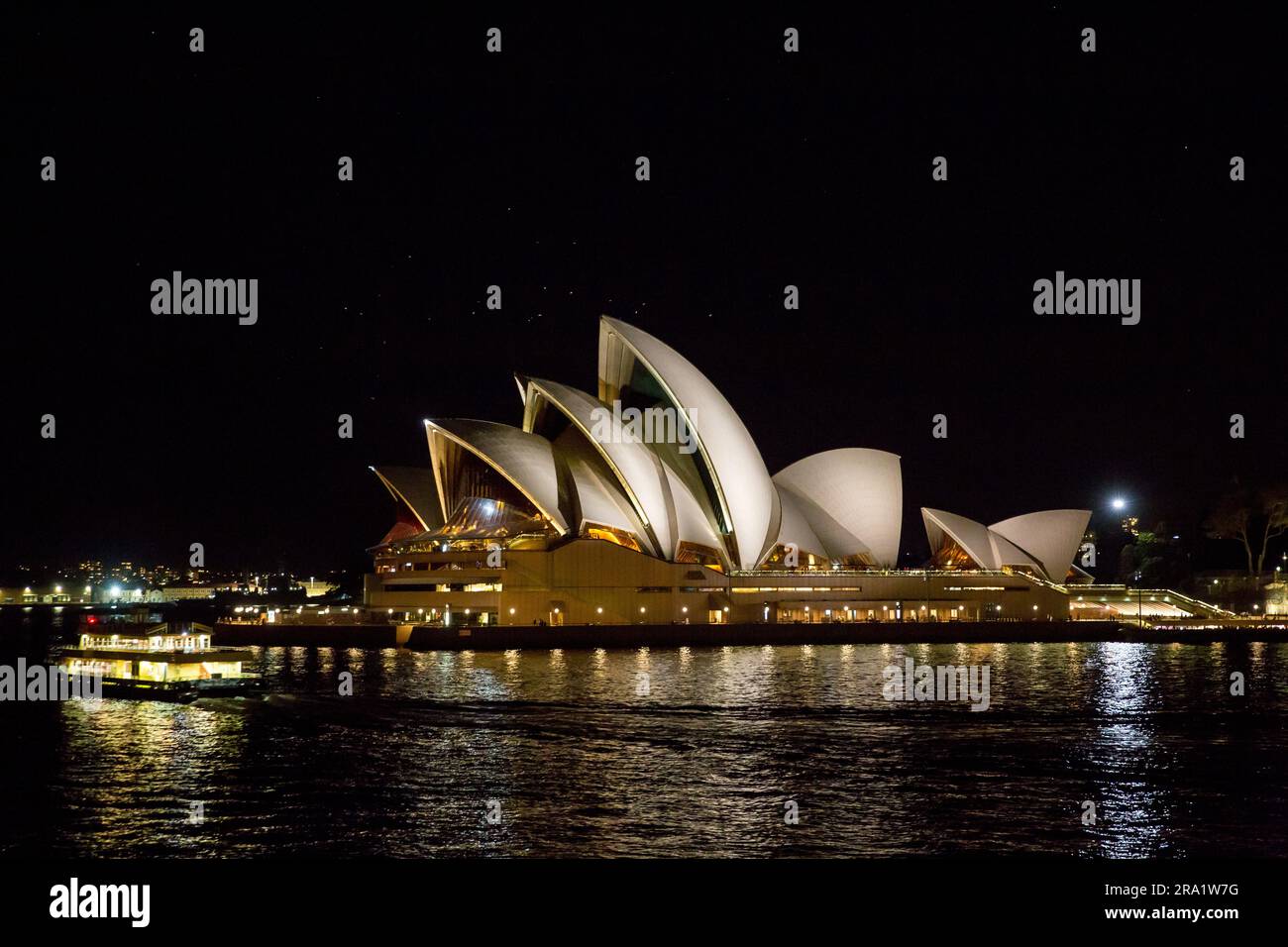 Sydney Opera House at night, Australia Stock Photo - Alamy