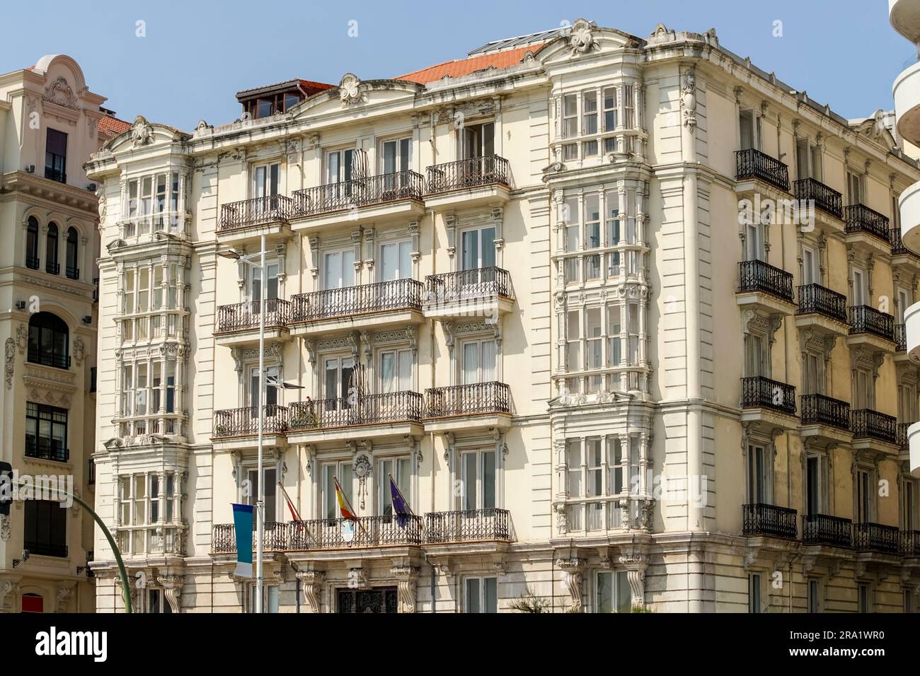 traditional historic buildings at the historic old city center Stock ...