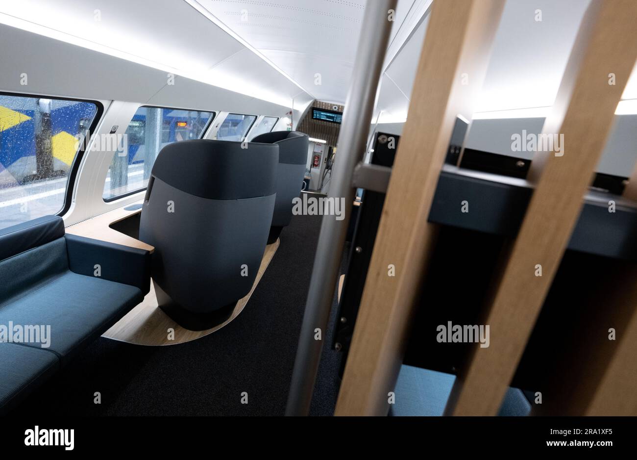 Munich, Germany. 30th June, 2023. View inside the Deutsche Bahn (DB ...