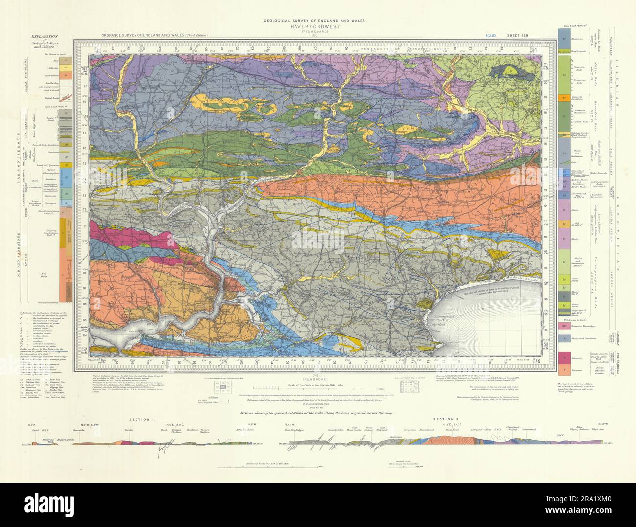 Haverfordwest geological survey sheet 228. Pembroke Dock. Daugleddau ...