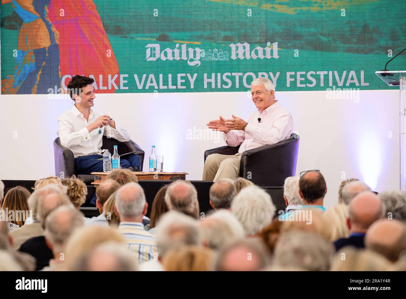 Ex British Prime Minister, Sir John Major at Chalke Valley History ...