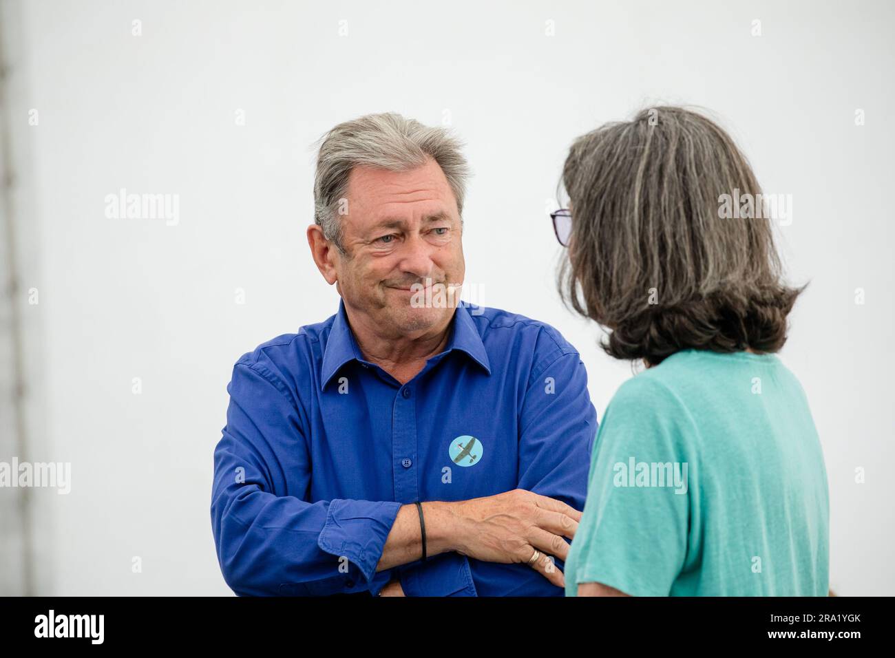 Alan Titchmarsh MBE, English gardener, broadcaster, TV presenter, poet ...