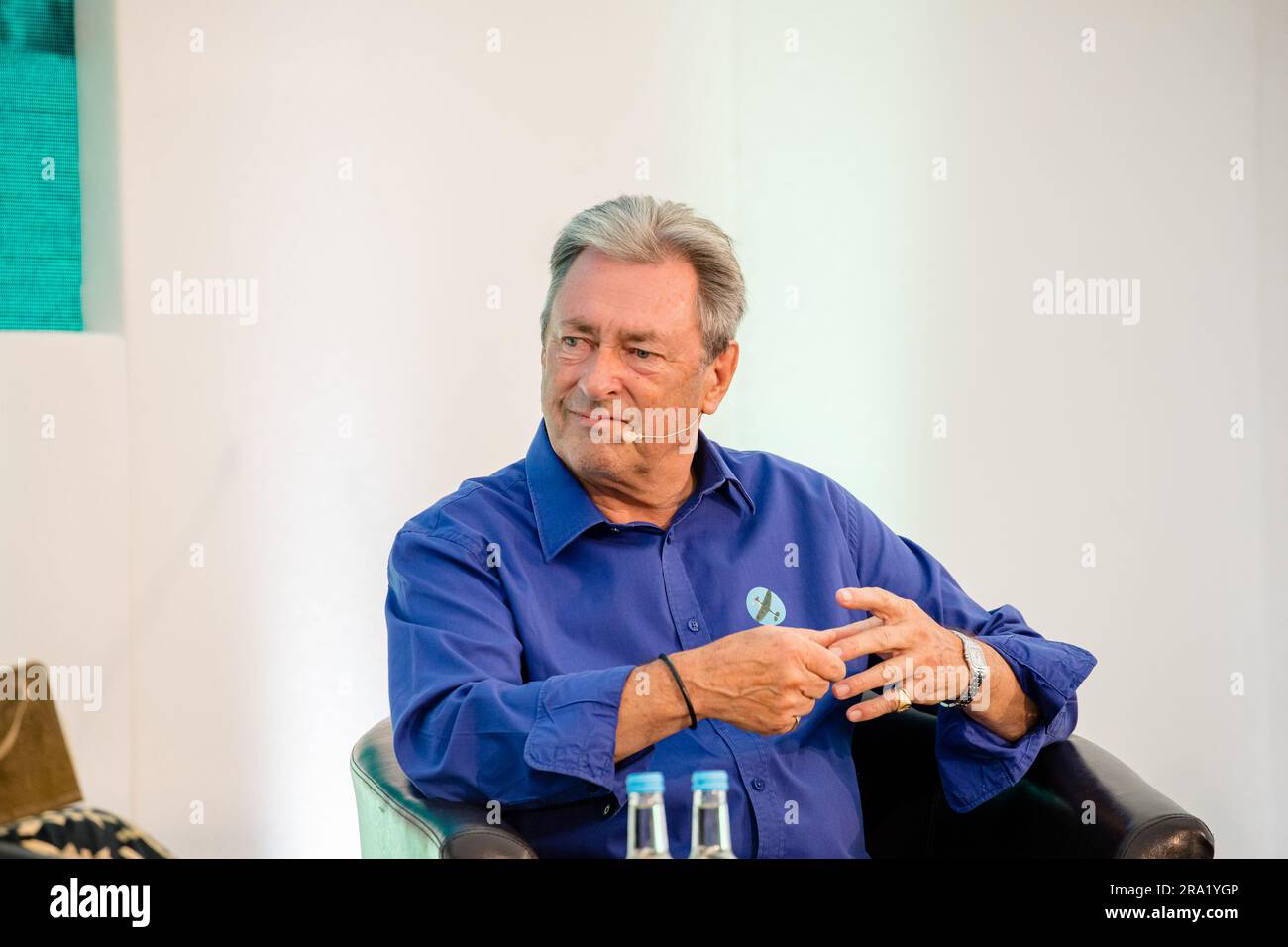 Alan Titchmarsh MBE, English gardener, broadcaster, TV presenter, poet ...