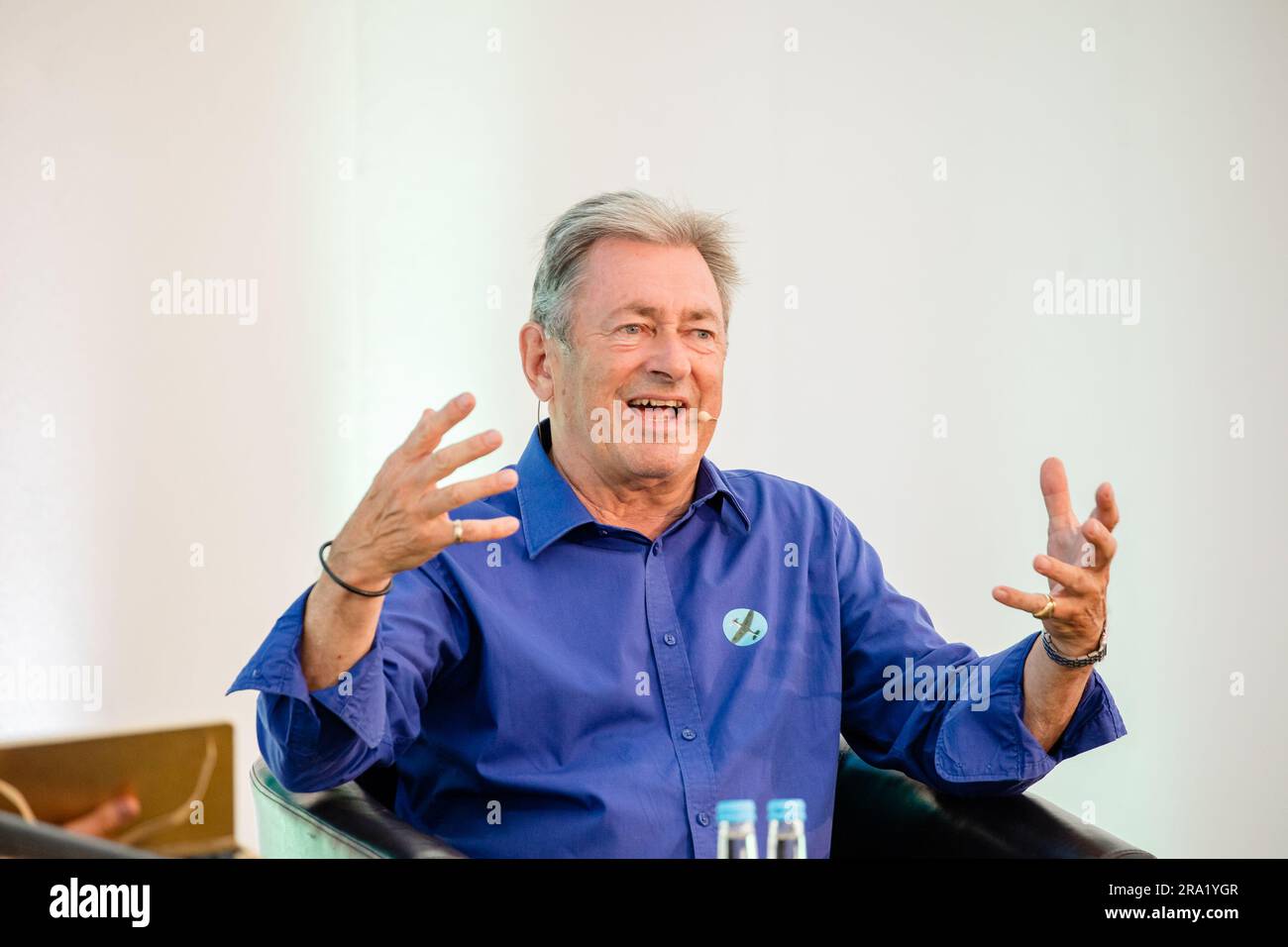 Alan Titchmarsh MBE, English gardener, broadcaster, TV presenter, poet ...