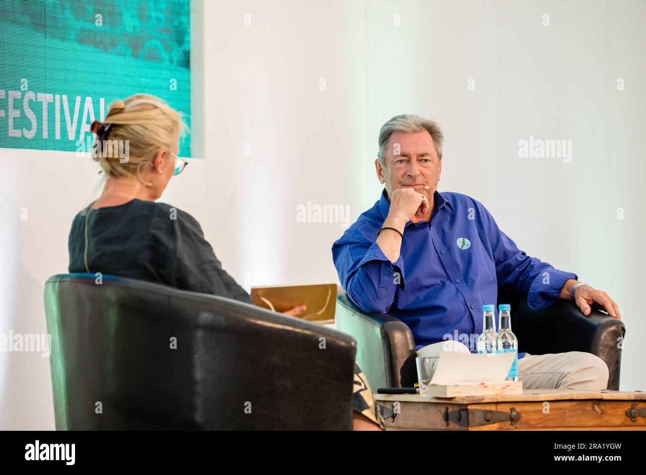 Alan Titchmarsh MBE, English gardener, broadcaster, TV presenter, poet ...