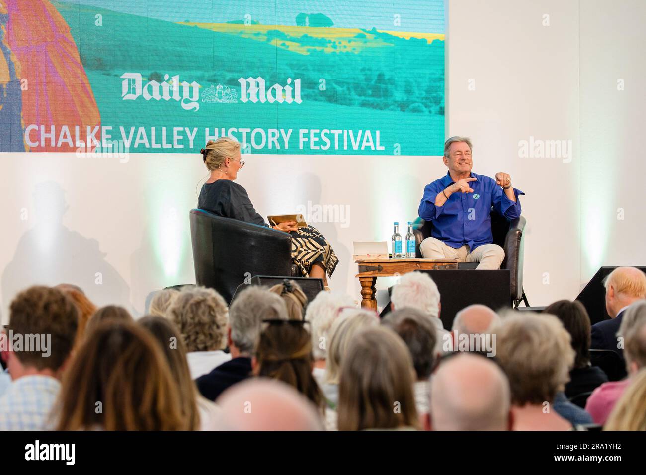 Alan Titchmarsh MBE, English gardener, broadcaster, TV presenter, poet ...